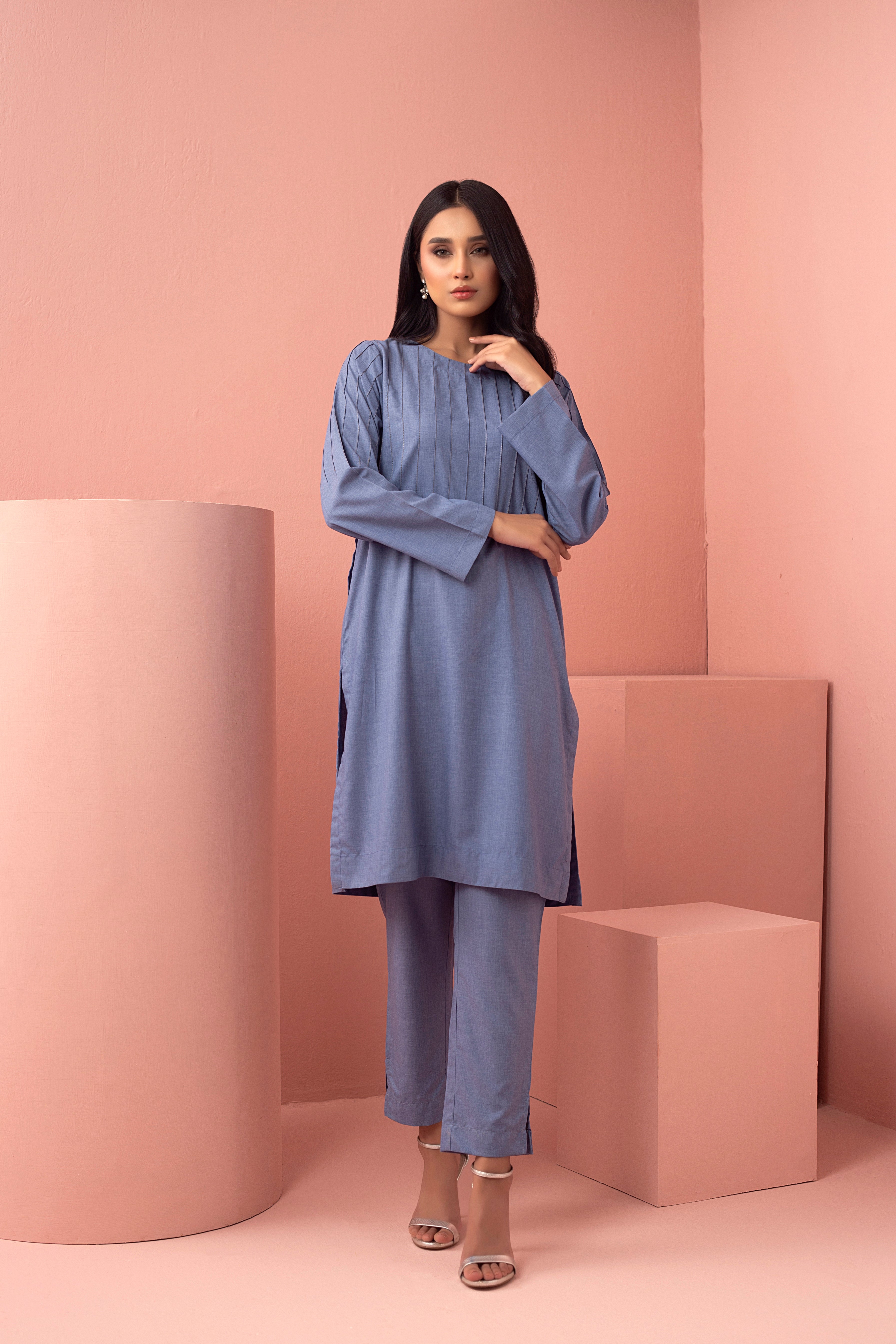 DELPH BLUE-2 PIECE – Mosaic